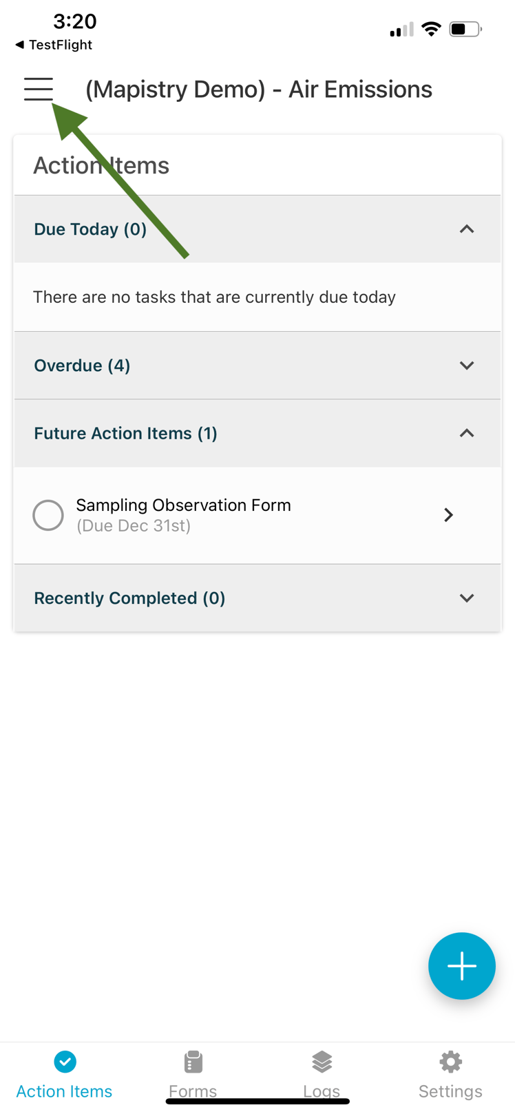 Mobile: Inspection Forms