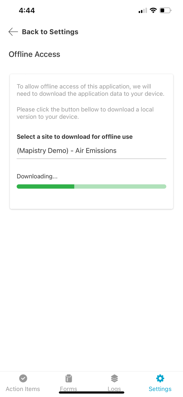 Mobile: Offline Mode