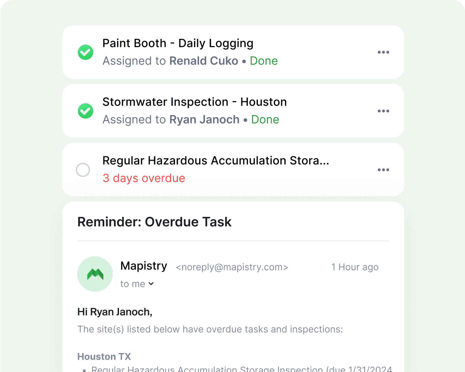 Monitor Compliance with Ease | Mapistry