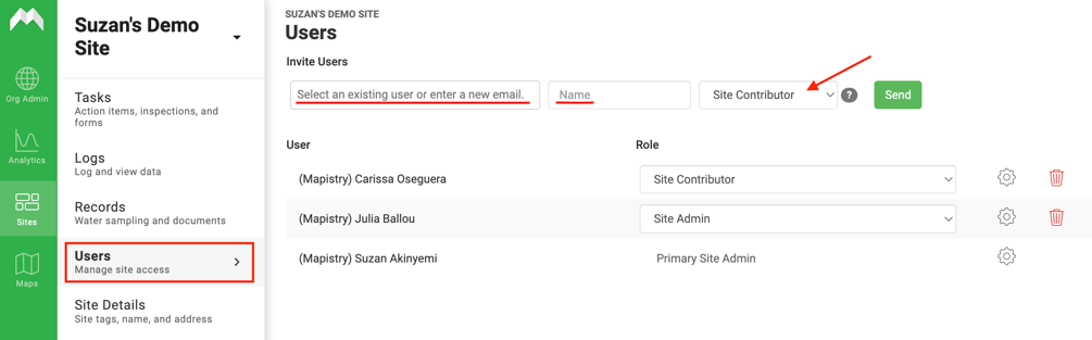 How Can I Add & Remove Users From a Site?