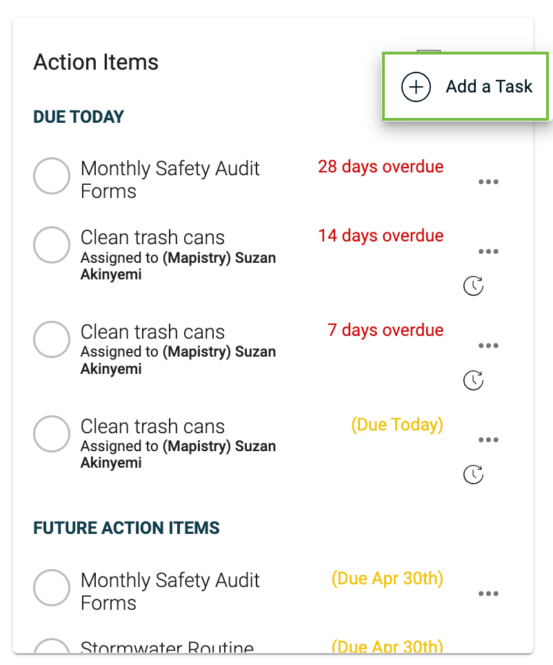 Creating Tasks