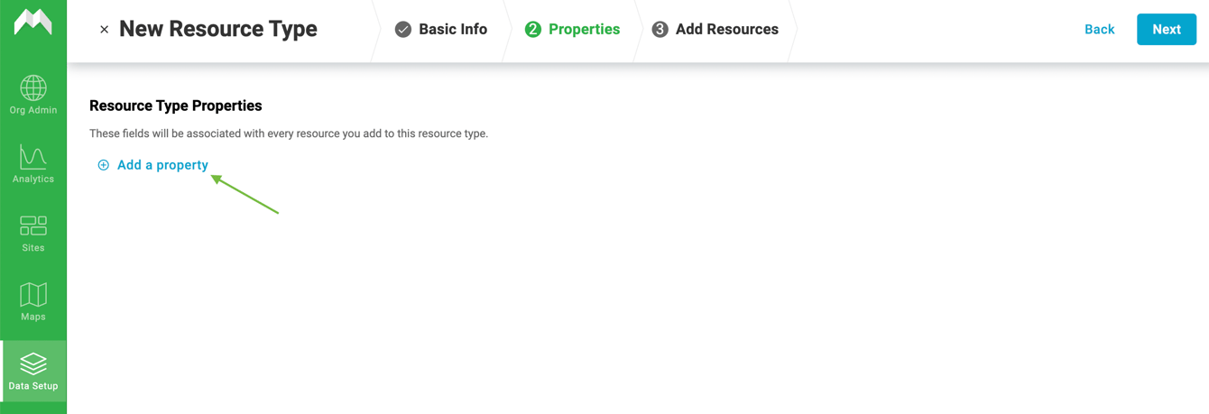 Setting Up Resource Types and Resources