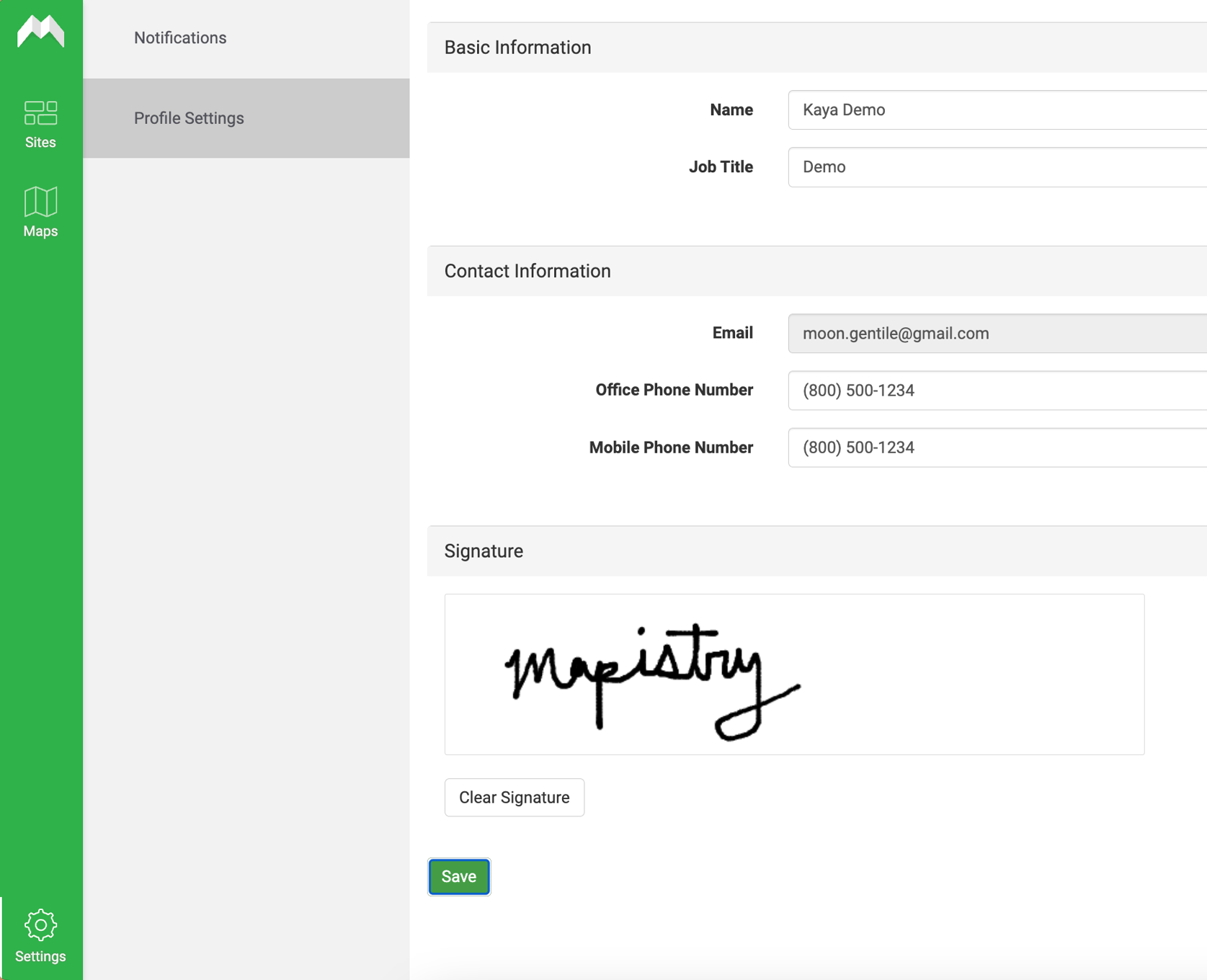 Adding Your Signature