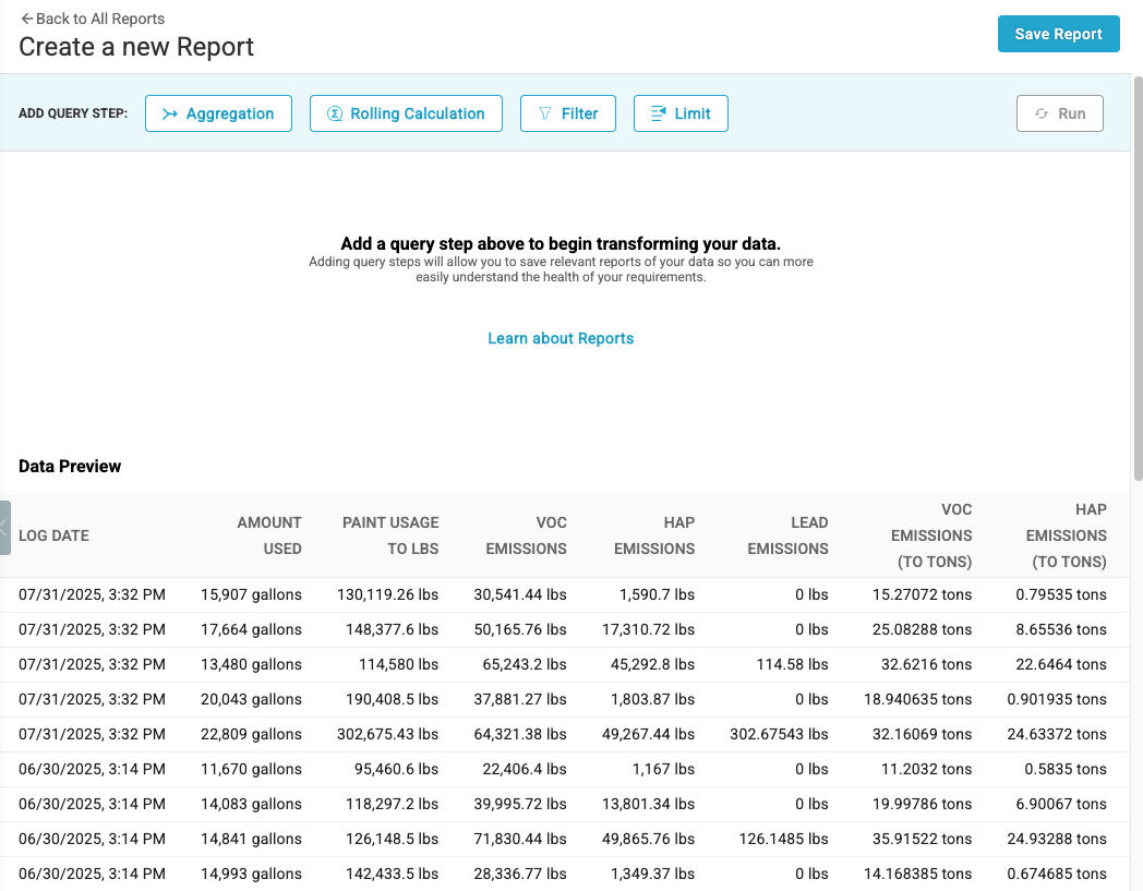 Understanding Log Reports