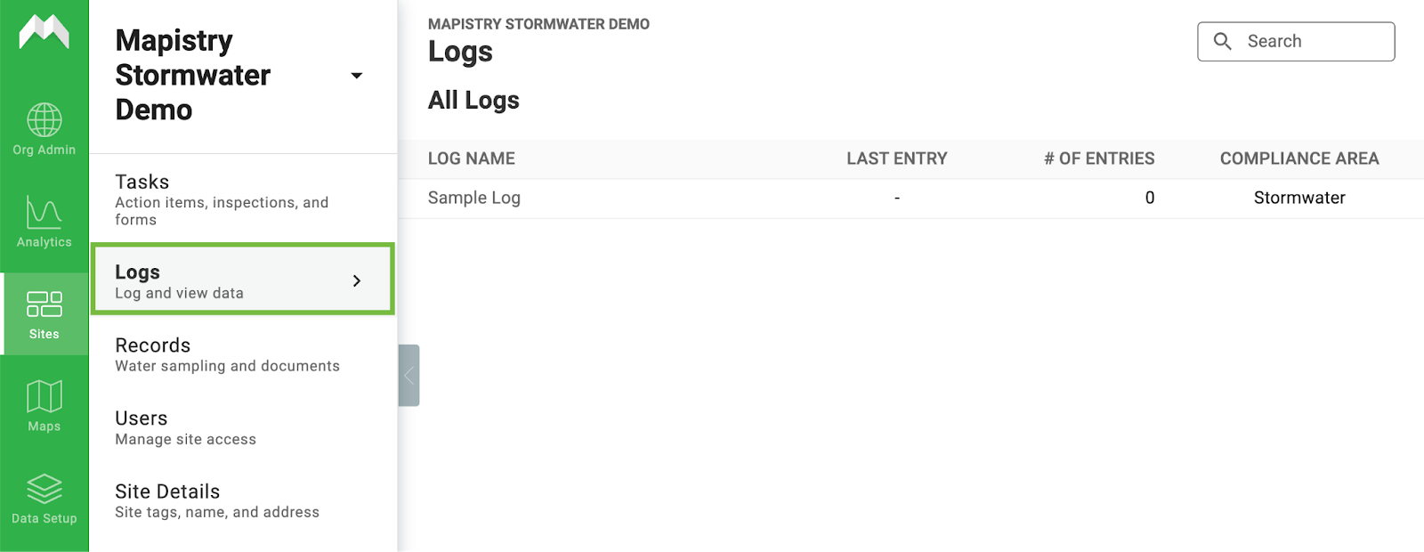 Entering Data into the Environmental Data Platform