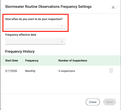 Custom Frequency Forms