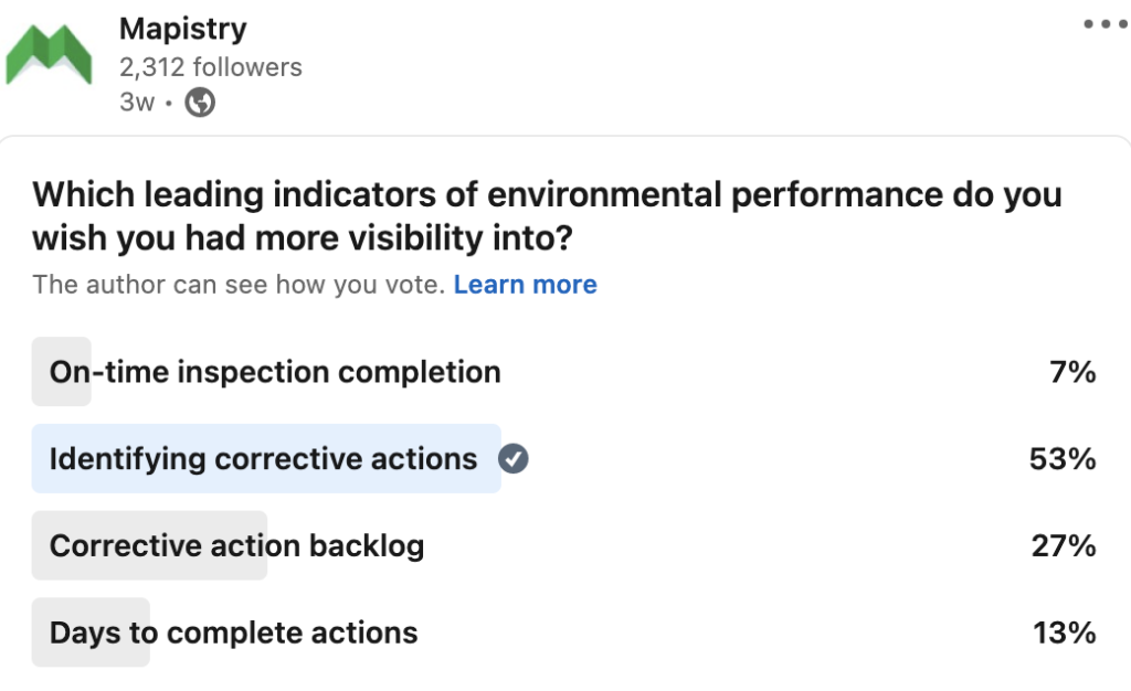 Environmental Risk Scorecards for Industrial Facilities - Mapistry